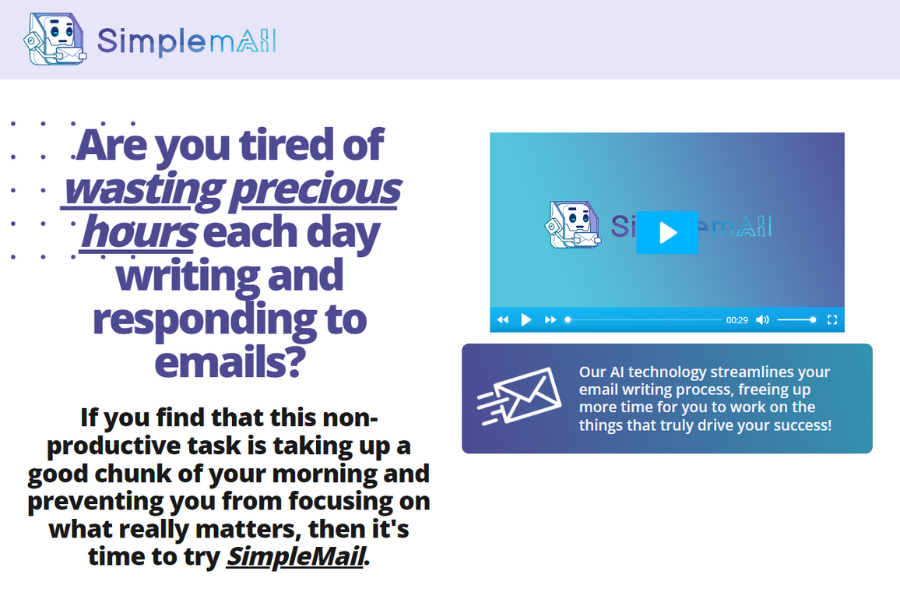 SimpleMail - Features, Pricing, Reviews & More 2024