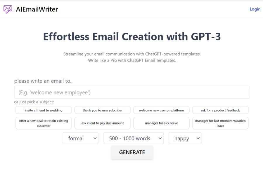 AI Email Writer - Features, Pricing, Reviews & More 2024