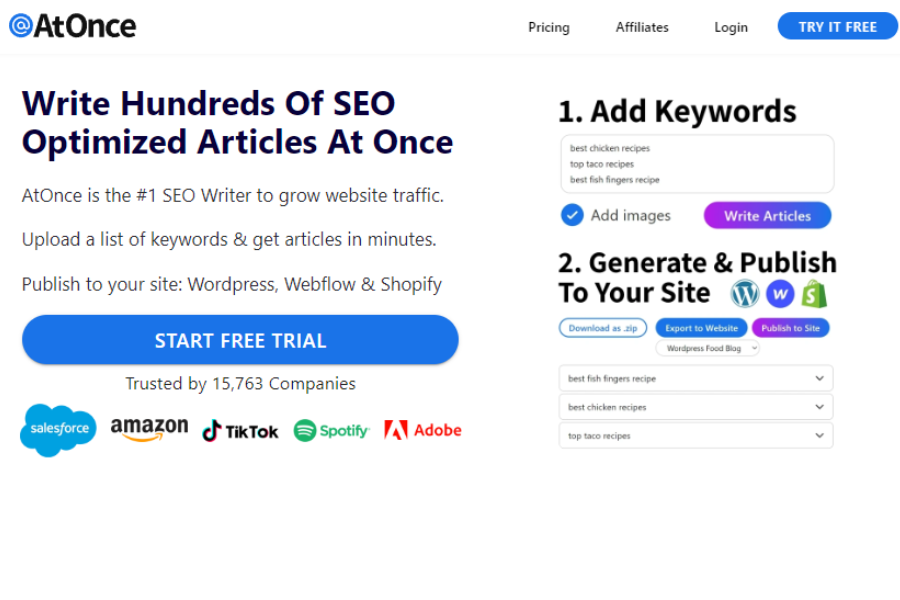 AtOnce - Features, Pricing, Reviews & More 2024