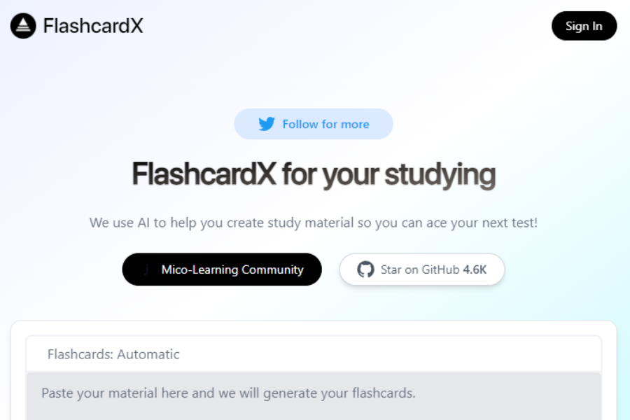 FlashcardX - Features, Pricing, Reviews & More 2024