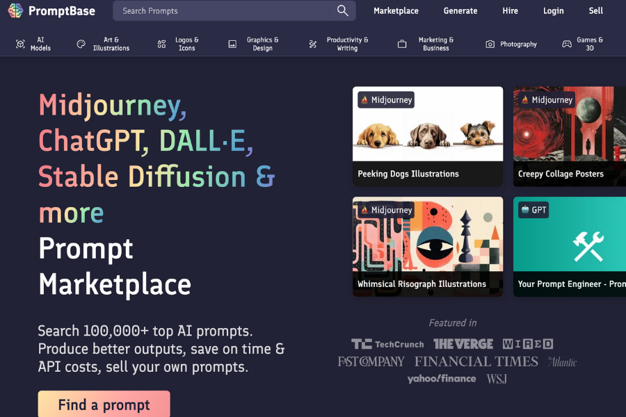 PromptBase - Features, Pricing, Reviews & More 2024