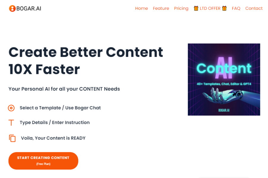 Bogar.AI - Features, Pricing, Reviews & More 2024