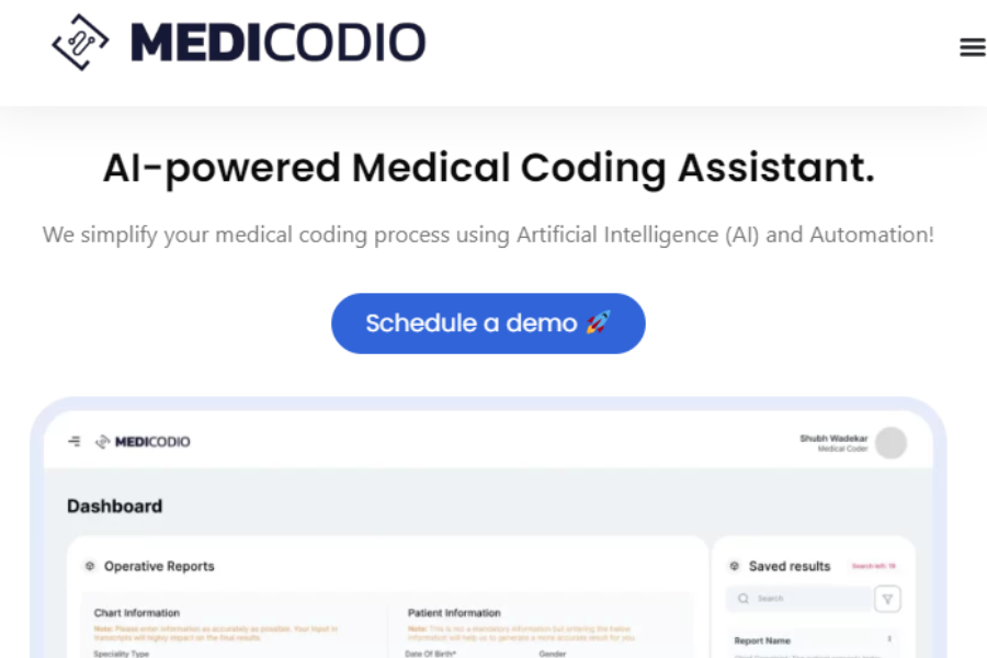 MediCodio - Features, Pricing, Reviews & More 2024