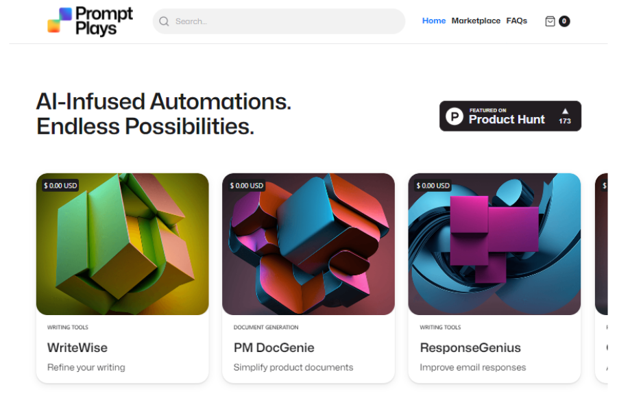 PromptPlays - Features, Pricing, Reviews & More 2024