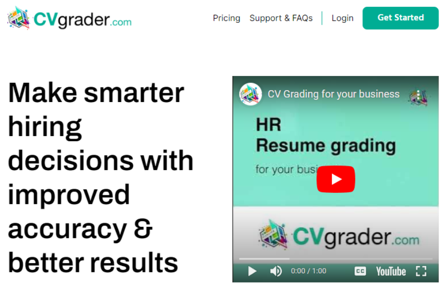 CVgrader - Features, Pricing, Reviews & More 2024