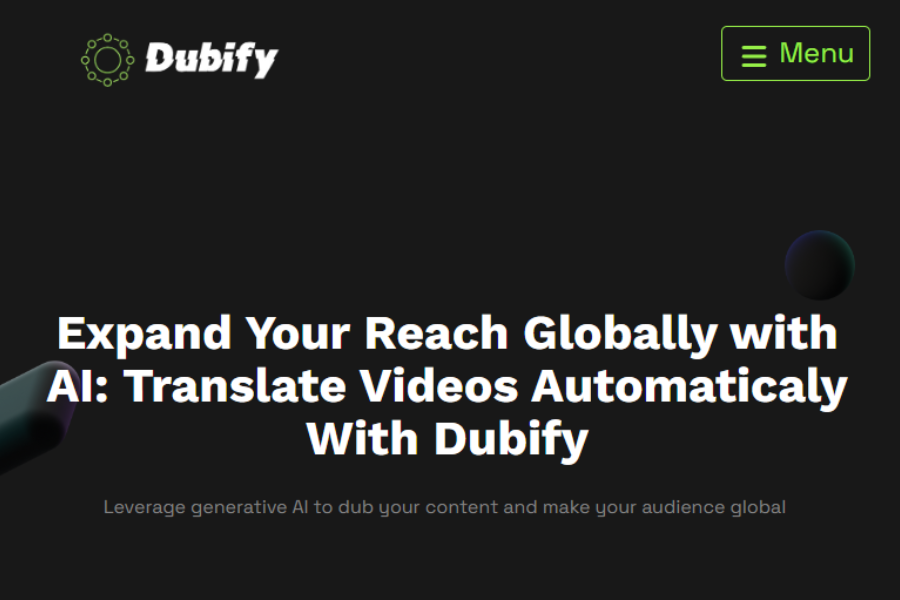 Dubify - Features, Pricing, Reviews & More 2024