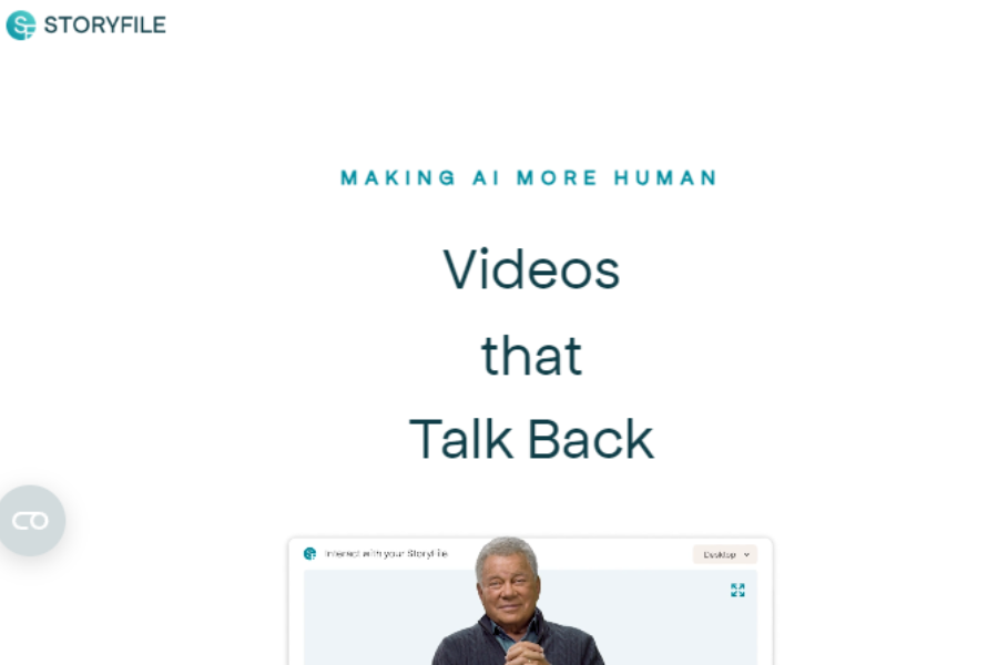 StoryFile - Features, Pricing, Reviews & More 2024