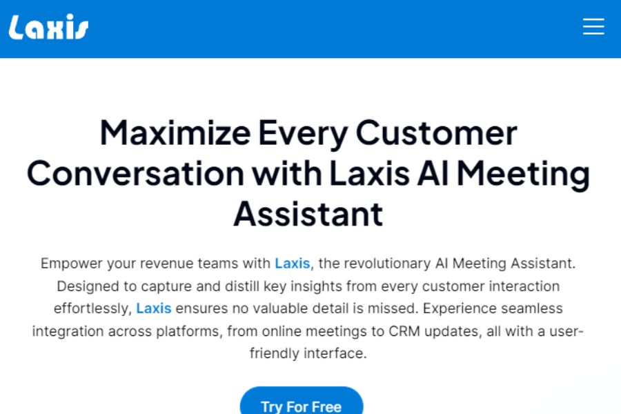 Laxis - Features, Pricing, Reviews & More 2024