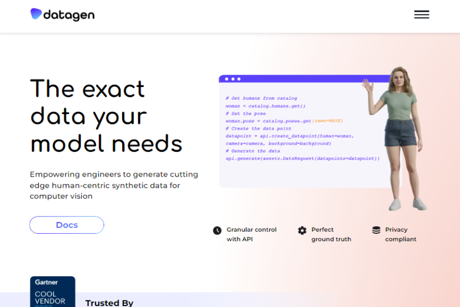 datagen - Features, Pricing, Reviews & More 2024
