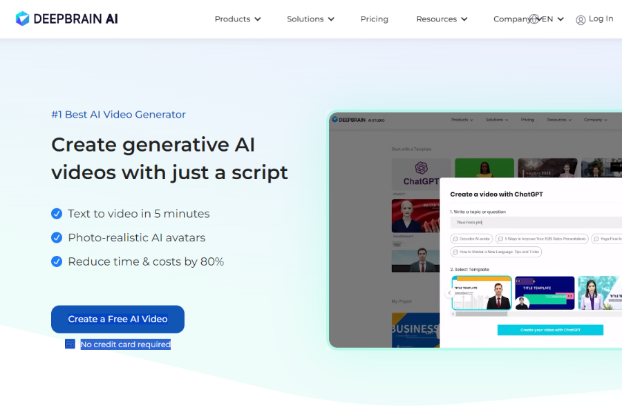 DeepBrain AI - Features, Pricing, Reviews & More 2024