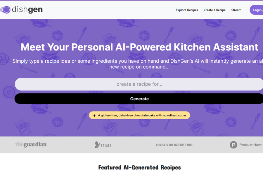 AI Recipe Generator - Features, Pricing, Reviews & More 2024