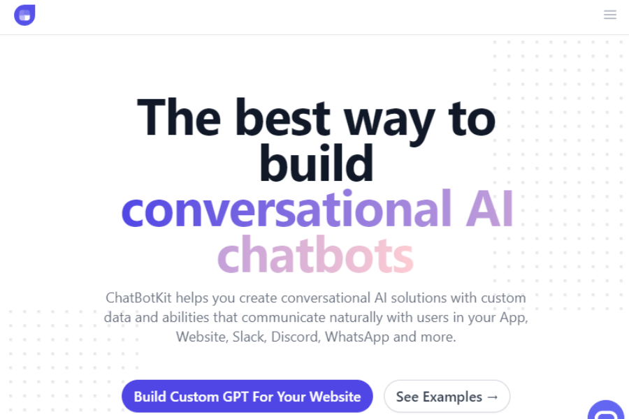 Chatbotkit - Features, Pricing, Reviews & More 2024