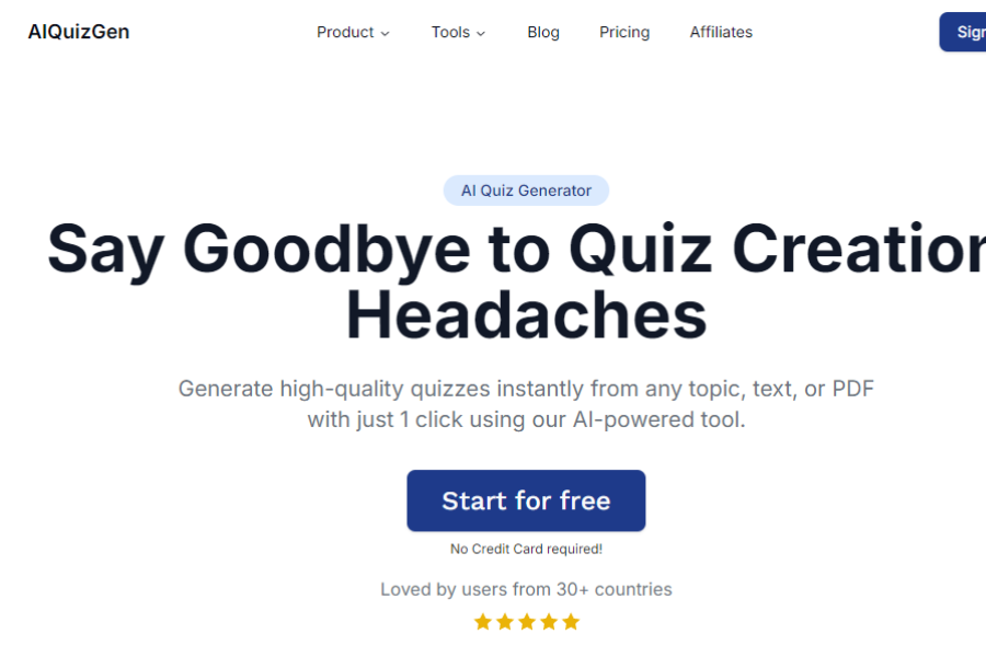 AIQuizGen - Features, Pricing, Reviews & More 2024