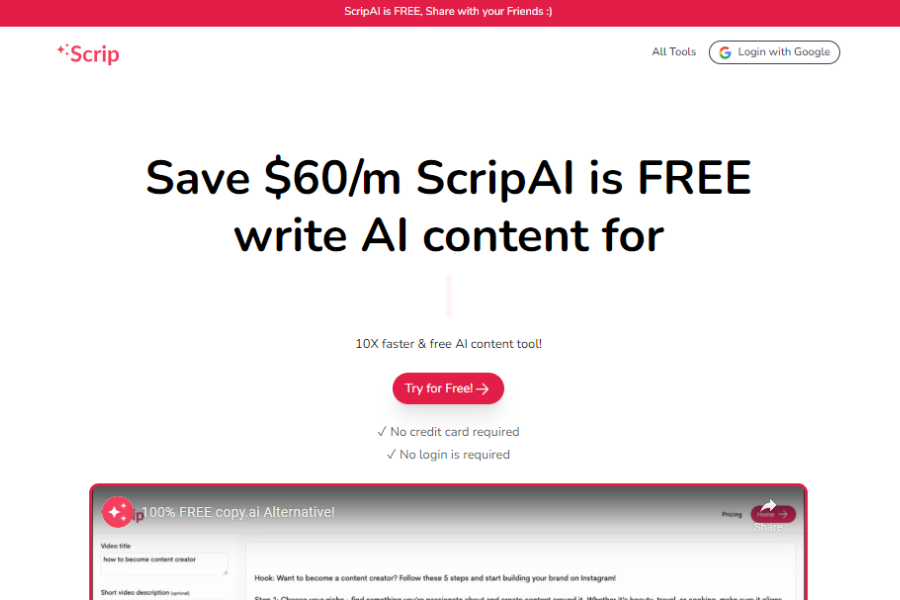 Scrip AI - Features, Pricing, Reviews & More 2024