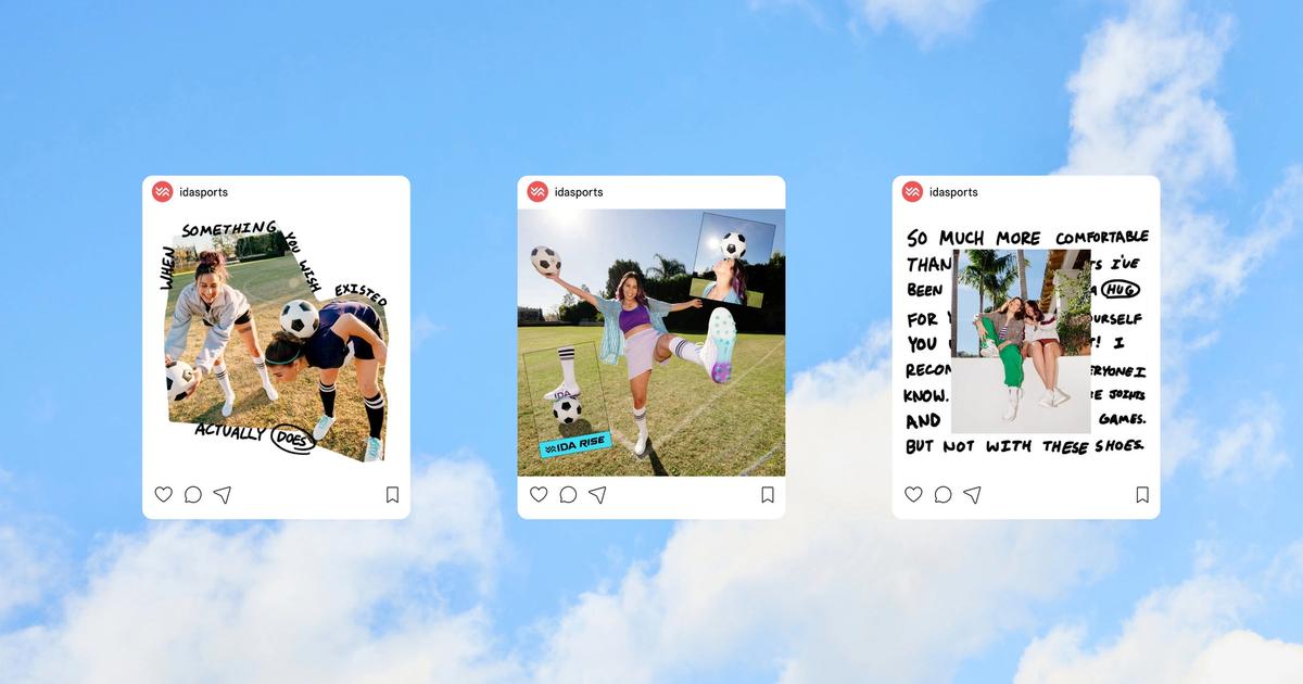 Campaign Creative Direction for Ida Sports