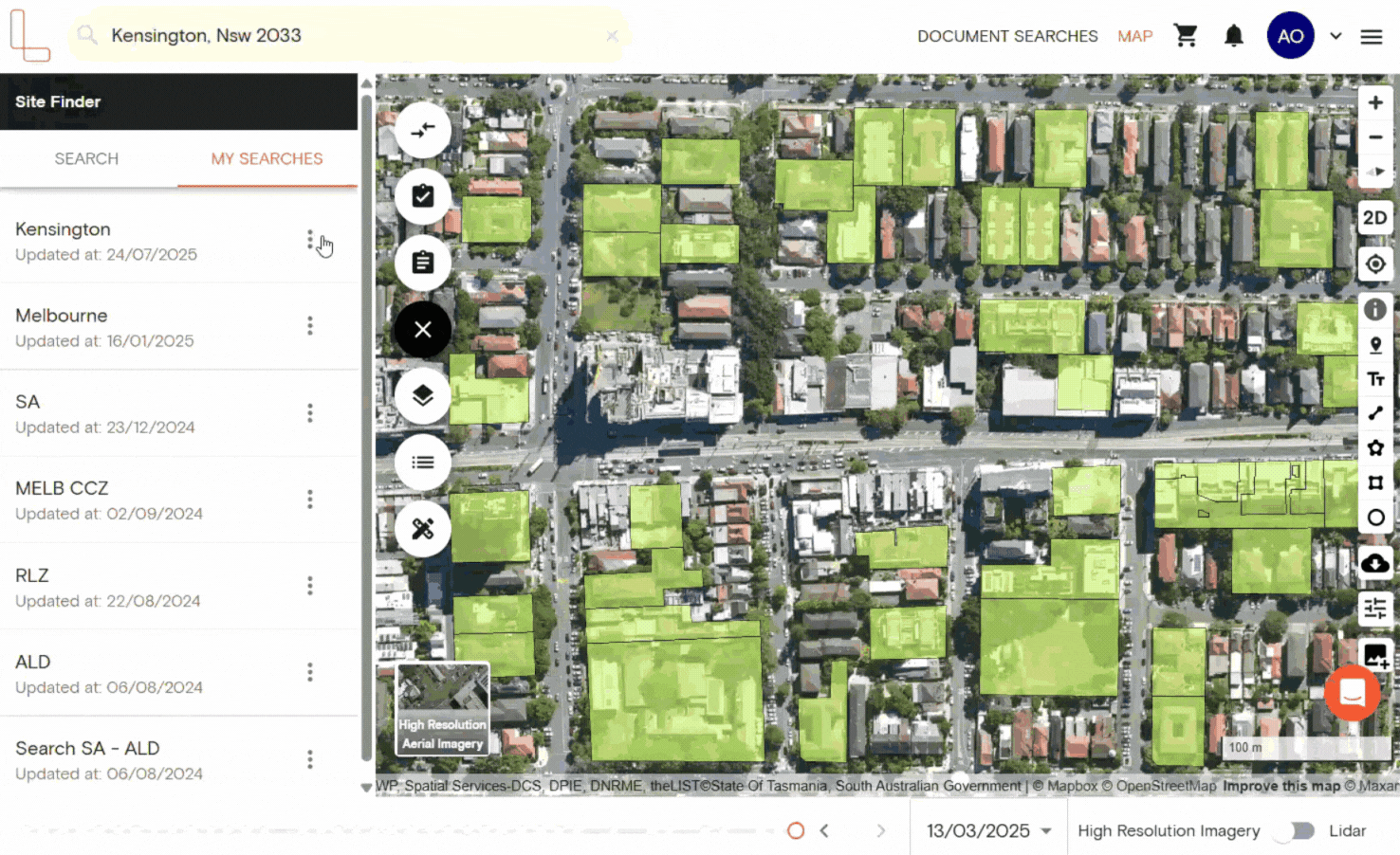 Property Site Finder Tool | Advanced Search | Landchecker
