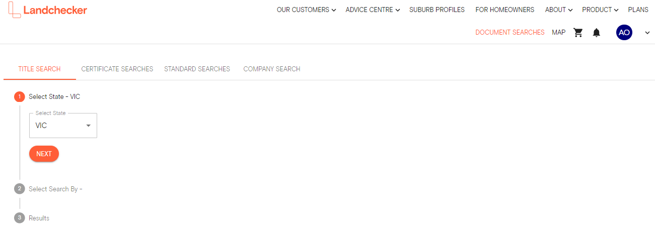 Landchecker help: How to conduct Title searches | Landchecker