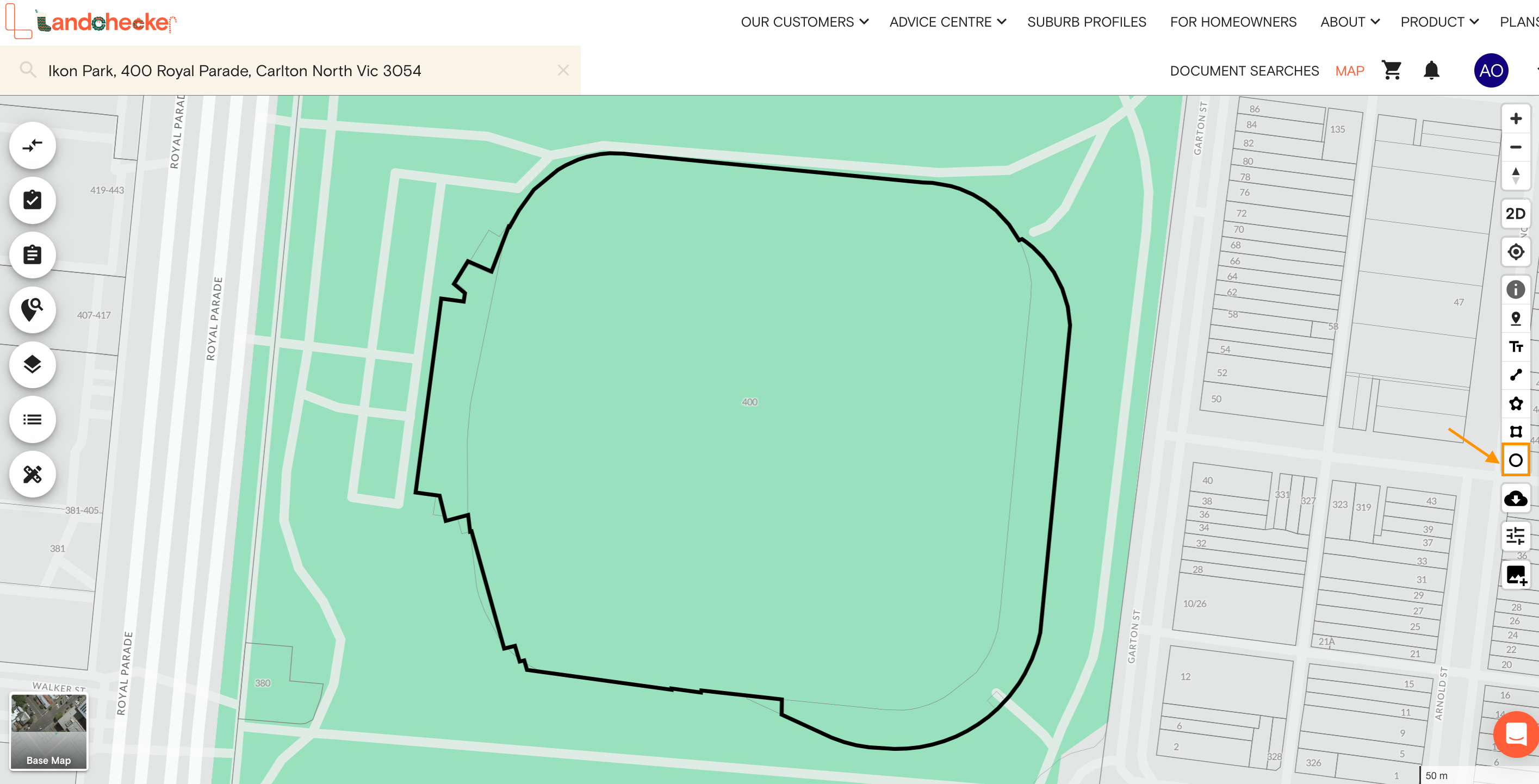 How to measure area and perimeter | Landchecker