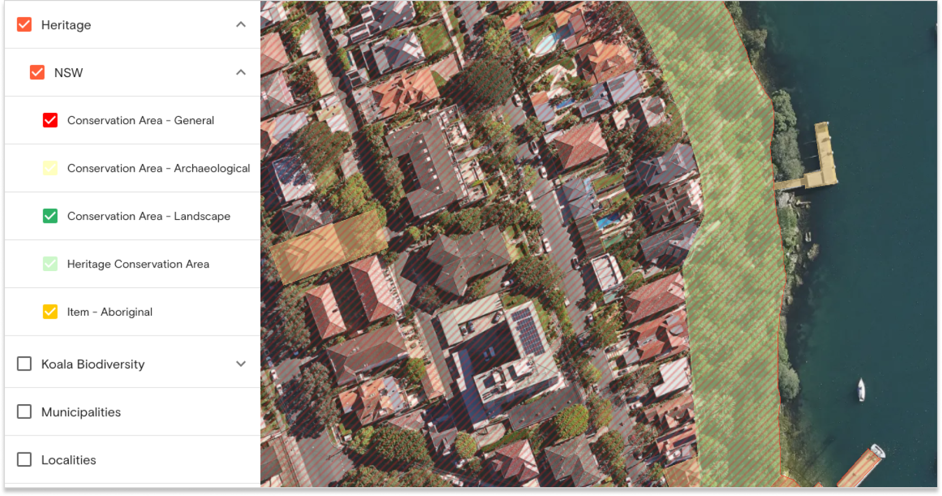 Heritage Overlays | Conduct Searches | Landchecker