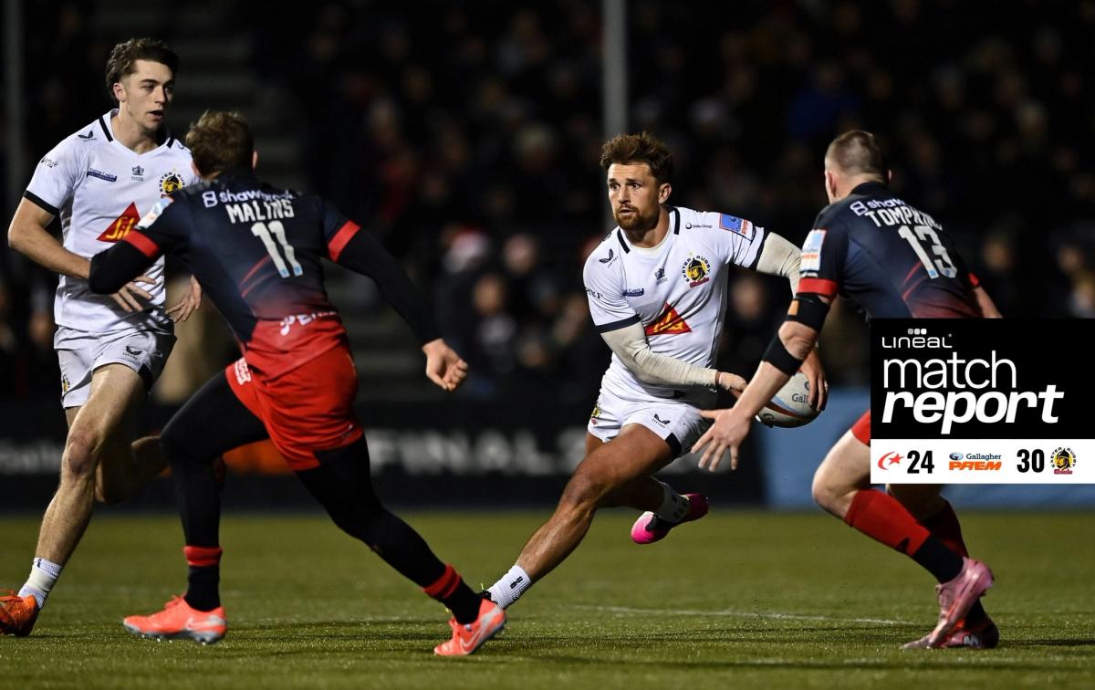Match report: Saracens 24 - 30 Exeter Chiefs | Exeter Chiefs | Exeter ...