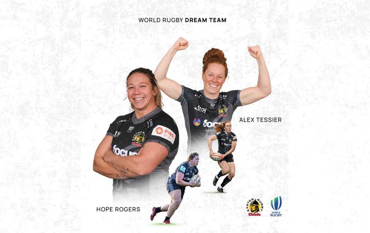 Rogers and Tessier Named in World Rugby Women's 15s Dream Team of the ...