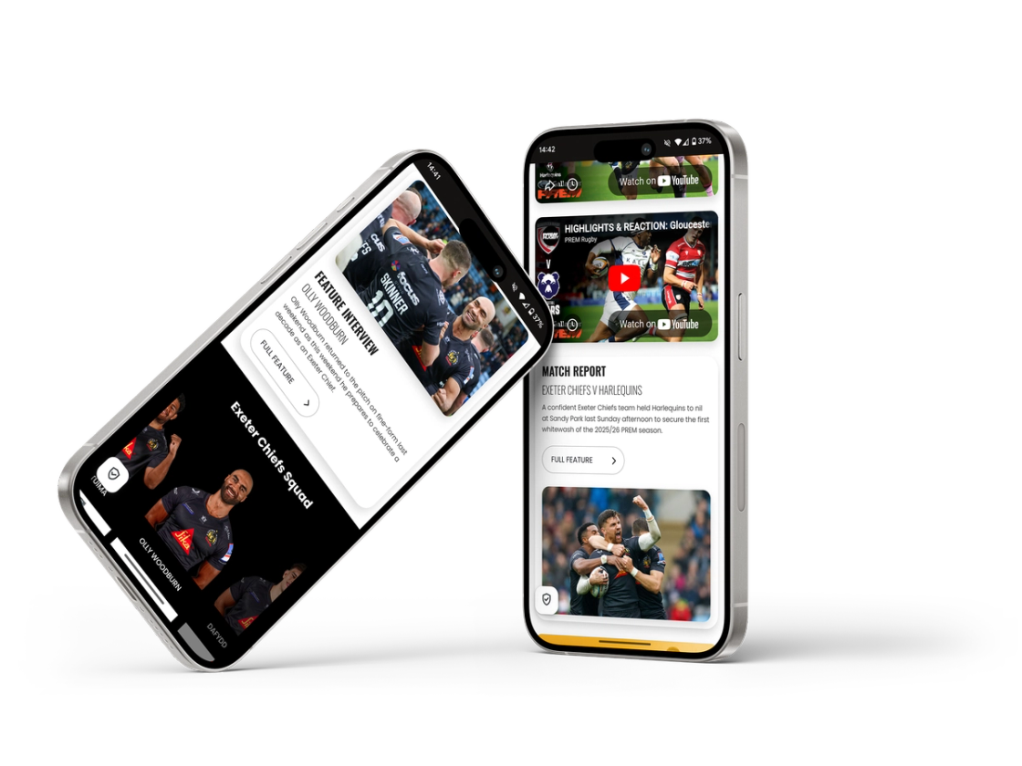 Match day schedule | Exeter Chiefs | Exeter Chiefs