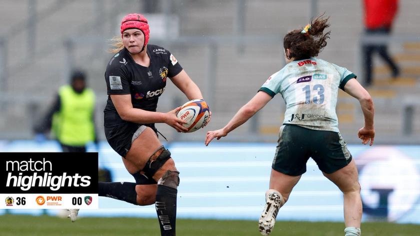 Match highlights | Chiefs Women v Tigers Women, PWR R9 | Exeter Chiefs ...