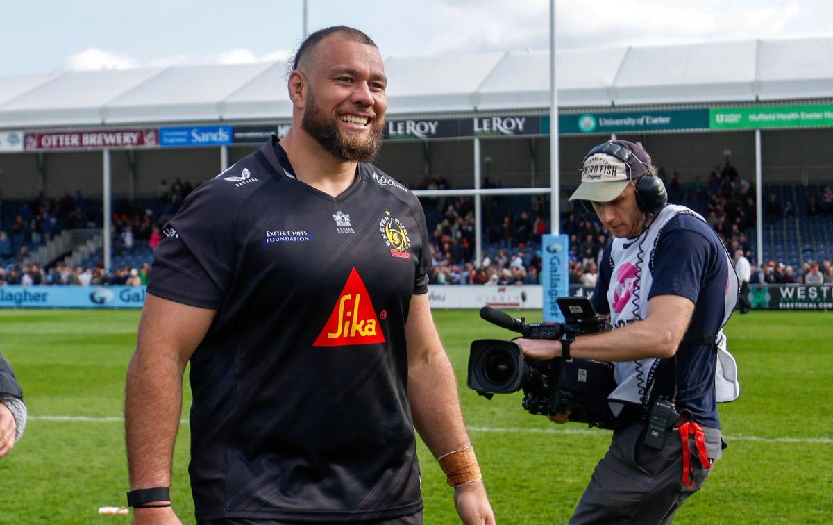 Iosefa-Scott nominated for Gallagher POTM for May | Exeter Chiefs ...