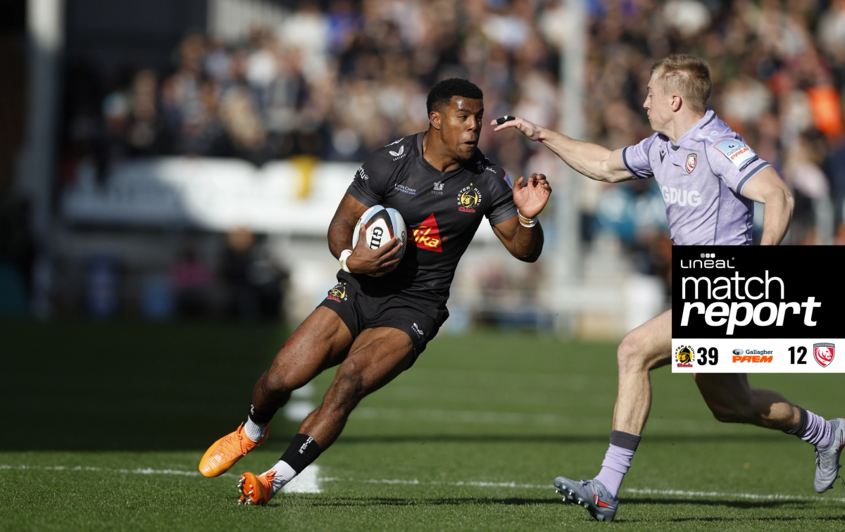 Match report: Exeter Chiefs 39-12 Gloucester | Exeter Chiefs | Exeter ...