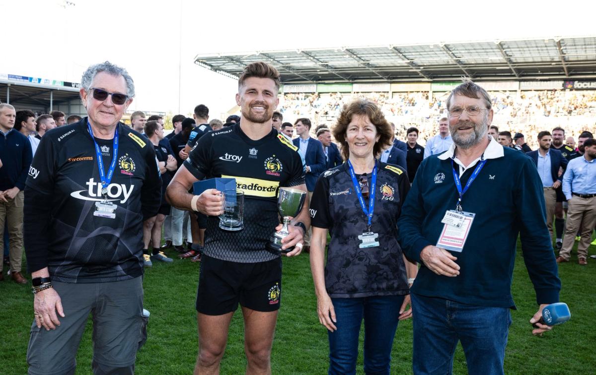 Slade Named Supporters' Player of the Year | Exeter Chiefs | Exeter Chiefs
