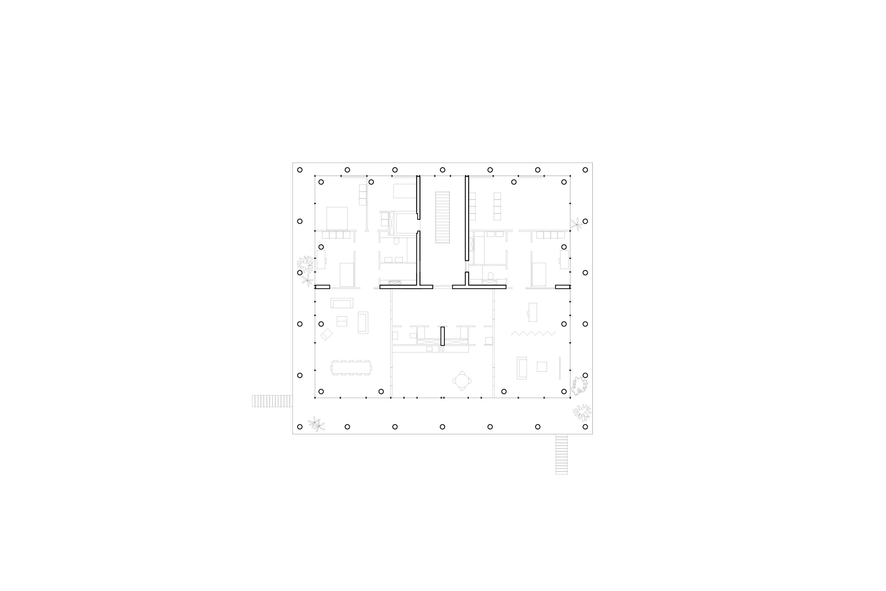 109, Apartment building with 34 columns – Dyvik Kahlen Architects