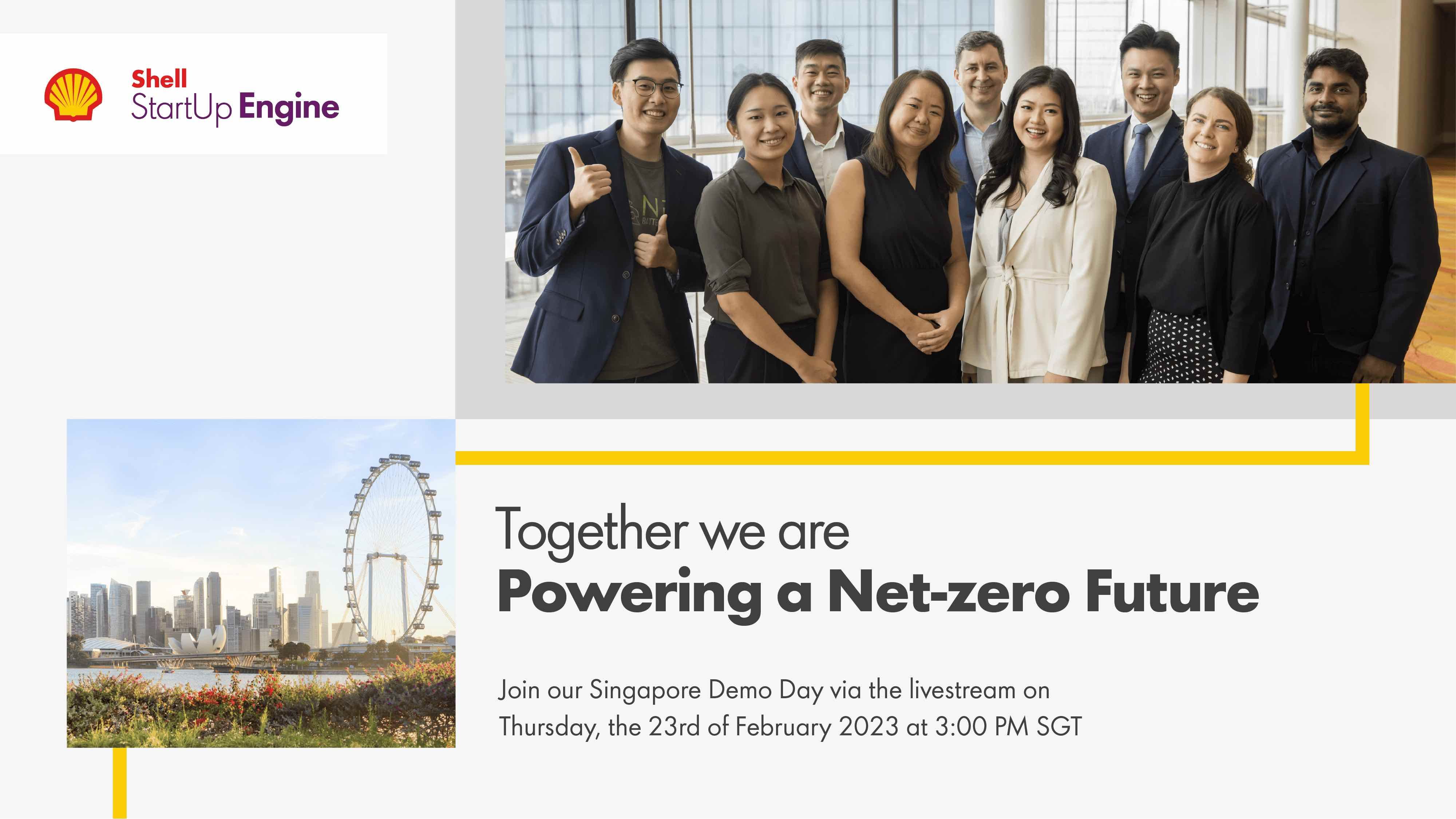 Shell StartUp Engine Singapore Demo Day | Shell StartUp Engine