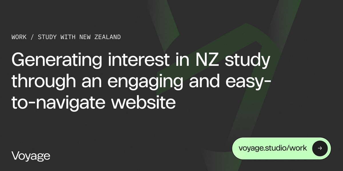 Study with New Zealand | Voyage
