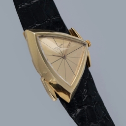 Patek Philippe Triangular Asymmetric 3412 Gilbert Albert 18k YG ...