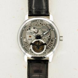 Chopard LUC Quattro Skeleton 8-Day Tourbillon 16/91901 Platinum ...