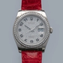 Rolex Datejust 116189 Diamond Bezel Pave Dial 18k WG | Auctions | Loupe ...
