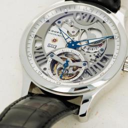 Chopard LUC Quattro Skeleton 8-Day Tourbillon 16/91901 Platinum ...