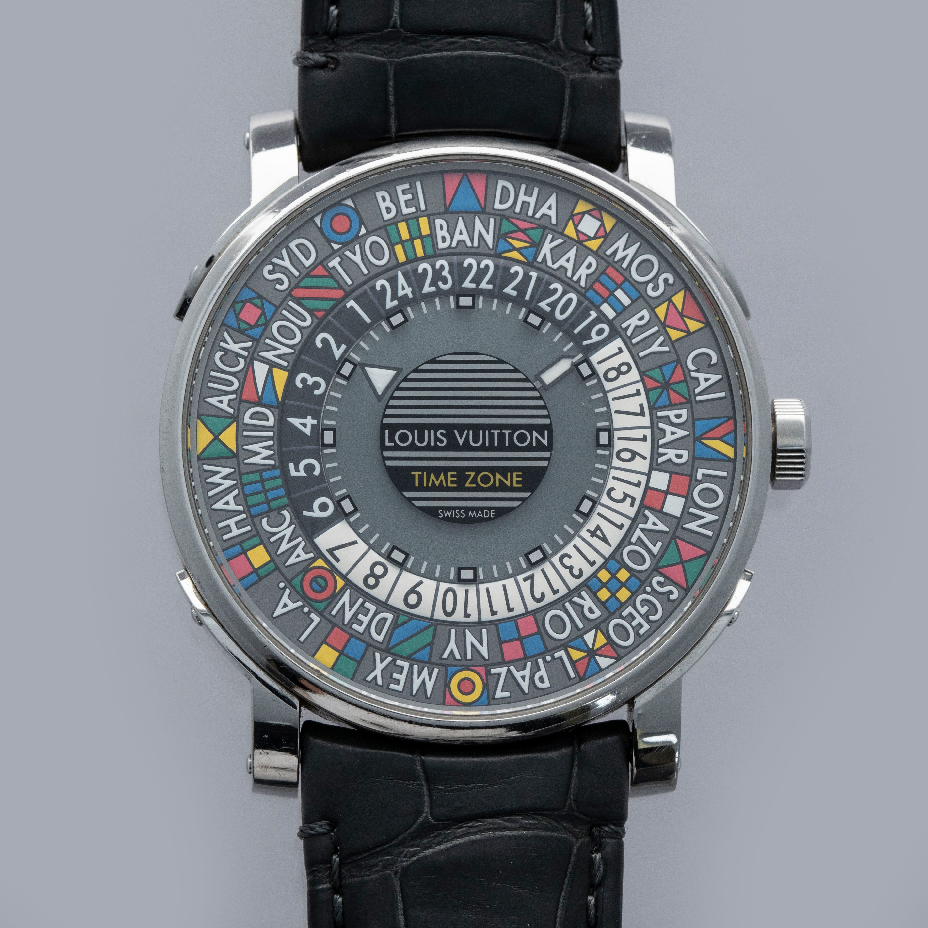 LOUIS VUITTON ESCALE TIME ZONE Q5D20 | Auctions | Loupe This