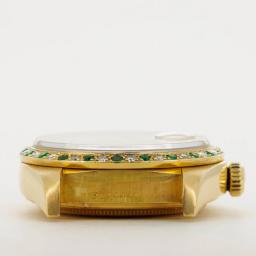 Rolex Day-Date 18148 Diamond and Emerald Bezel with Diamond Dial ...
