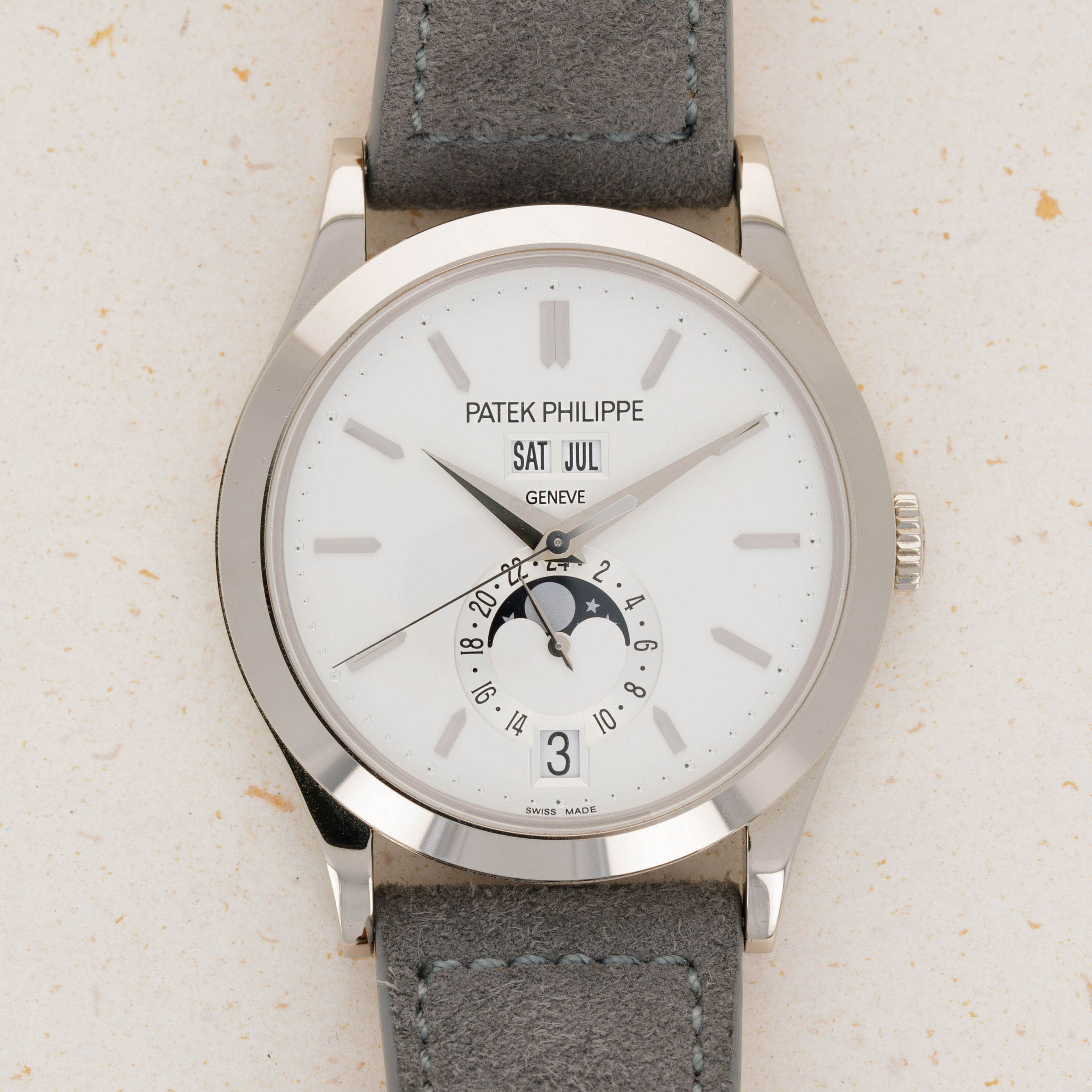 Patek Philippe Annual Calendar 5396G 18K WG | Auctions | Loupe This