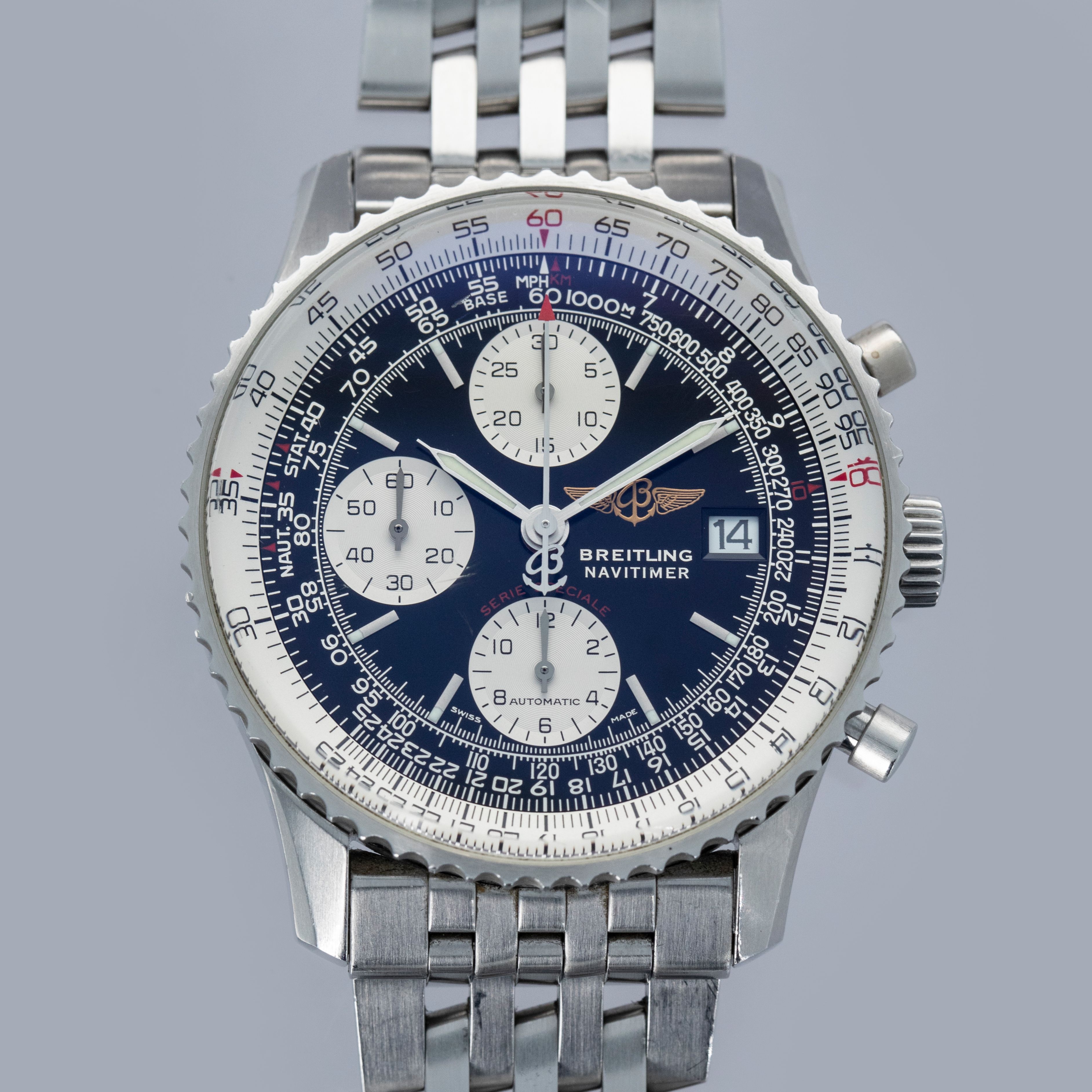 BREITLING NAVITIMER FIGHTERS CHRONOGRAPH A13330 | Auctions | Loupe This