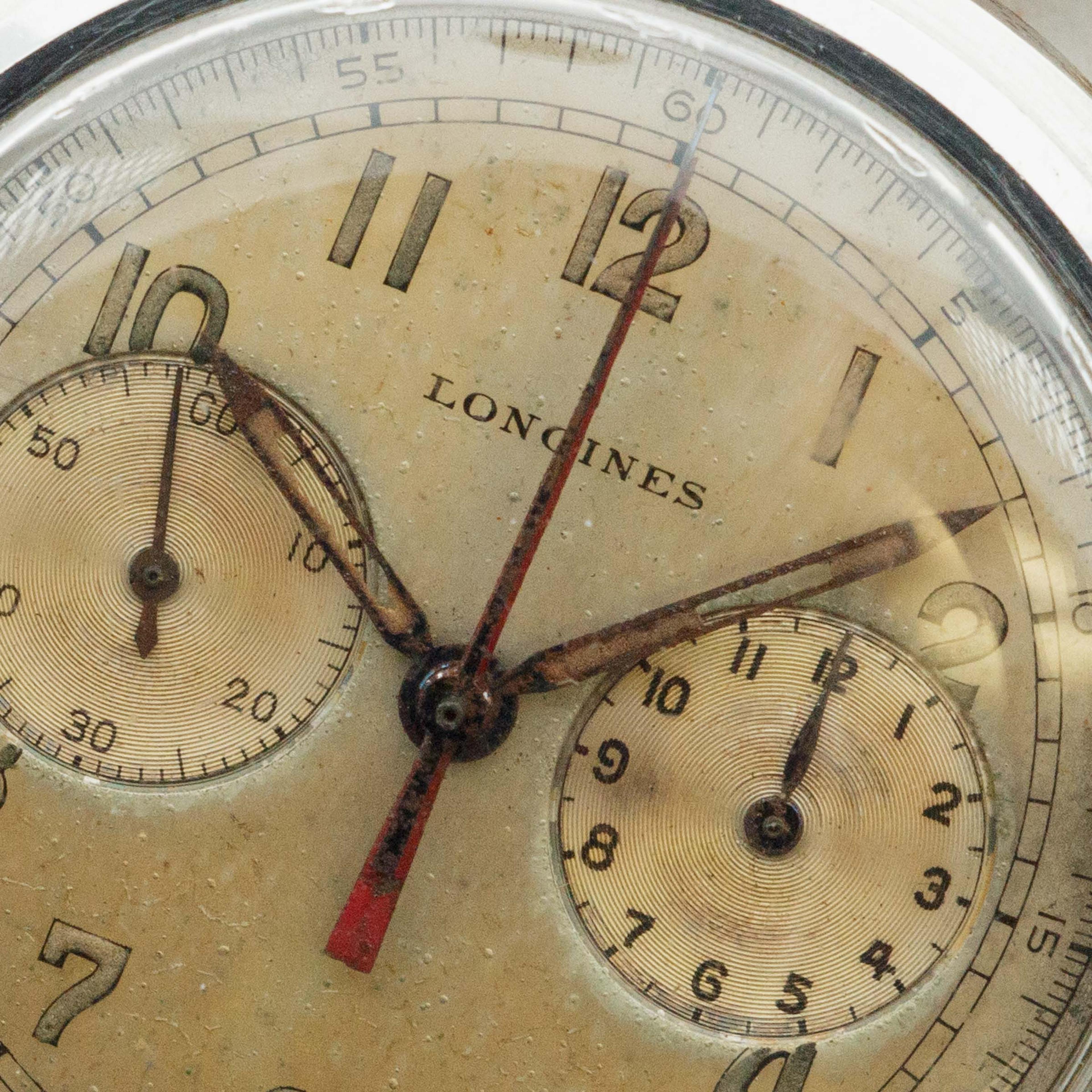 Longines Doppia Lancetta 13ZN-12 Chronograph 5699 | Auctions | Loupe This