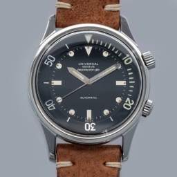 Universal Geneve Polerouter Sub 20369-1 Mk3 Super Compressor | Auctions ...