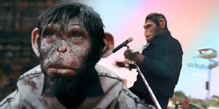 En dataanimert ape spiller Robbie Williams i biopicen "Better Man ...