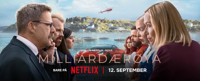 "Milliardærøya": Stjernespekket norsk serie klar for Netflix - se ...