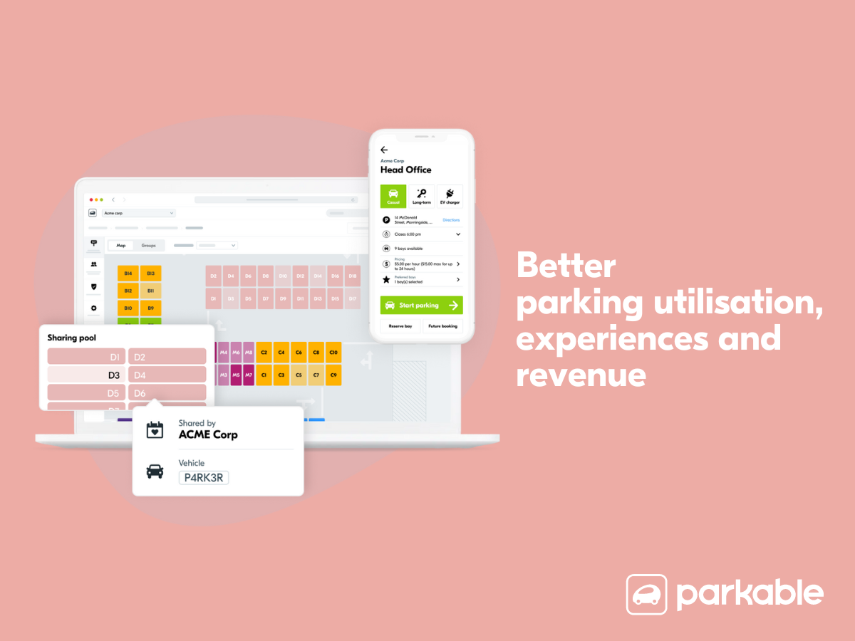 Better parking utilisation, experiences and revenue