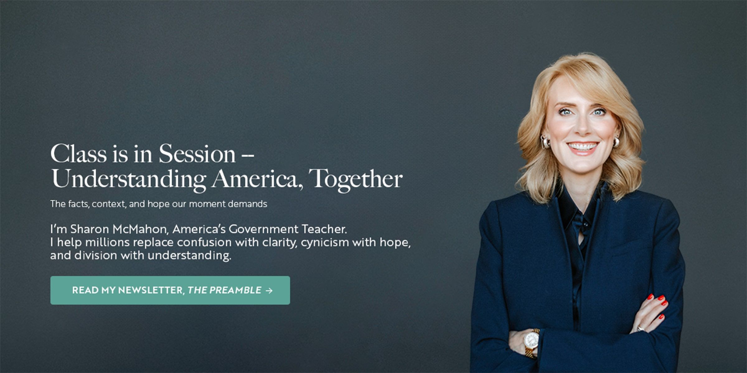 Sharon McMahon · Sharon McMahon | America's Government Teacher
