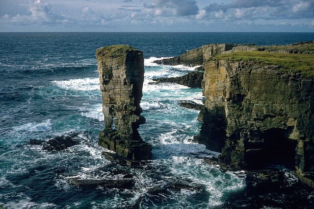 Yesnaby Castle Sea Stack - VisitSeeDo