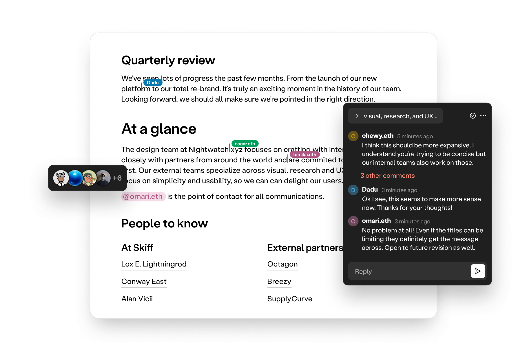 Skiff Open Source skiff-open-source