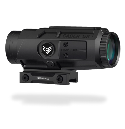 SABER 5X PRISM SCOPE | High Performance Tactical Optics for Home Defense
